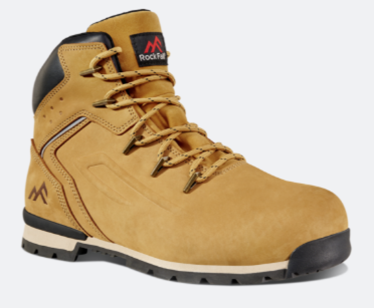 Rock Fall RF370 Sable Nubuck Boot - Honey Size 06